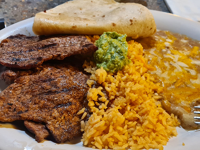 Behold, the pi&egrave;ce de r&eacute;sistance! This steak isn't just a meal; it's a carnivore's dream come true, perfectly seared and ready for its close-up.