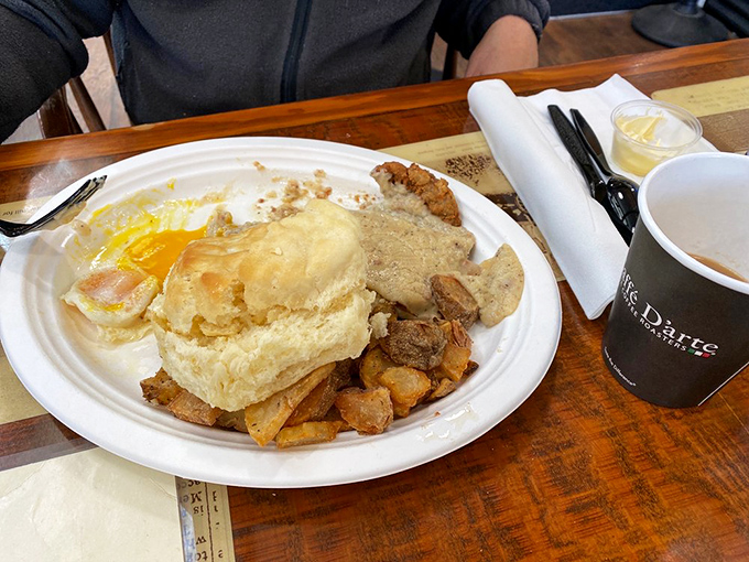 Chicken Fried Steak: Where comfort food meets cardiac arrest, but in the most delightful way. It's a plate of pure, unadulterated joy.