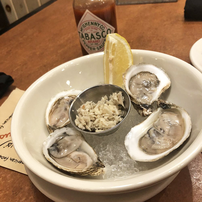 Oysters so fresh, they're practically doing the backstroke! These briny beauties are ready for their close-up &ndash; and your palate.