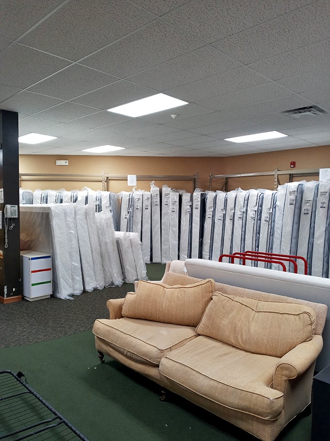 Furniture fit for a king (or queen) on a commoner's budget. Who needs IKEA when you've got this secondhand smorgasbord?