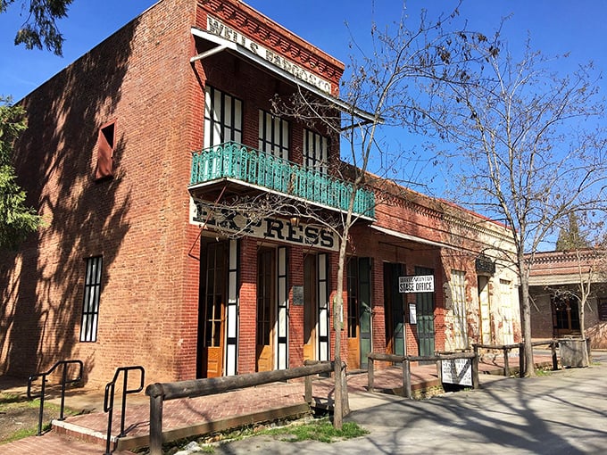Brick by brick, history comes alive. It's like walking through a sepia-toned photograph, but with better plumbing.