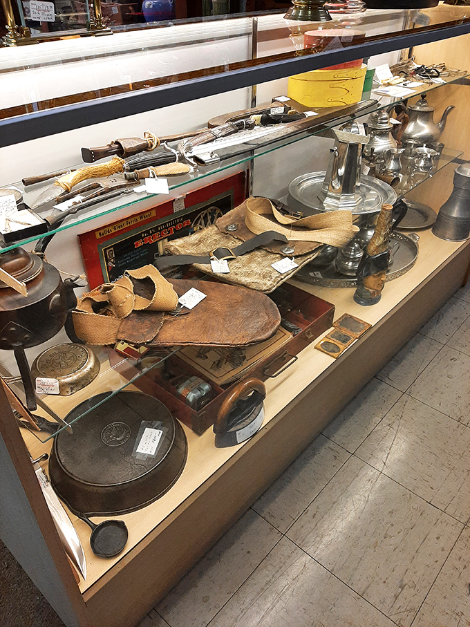 Handyman heaven or steampunk supply store? These vintage tools could fix anything from a Model T to a time machine.