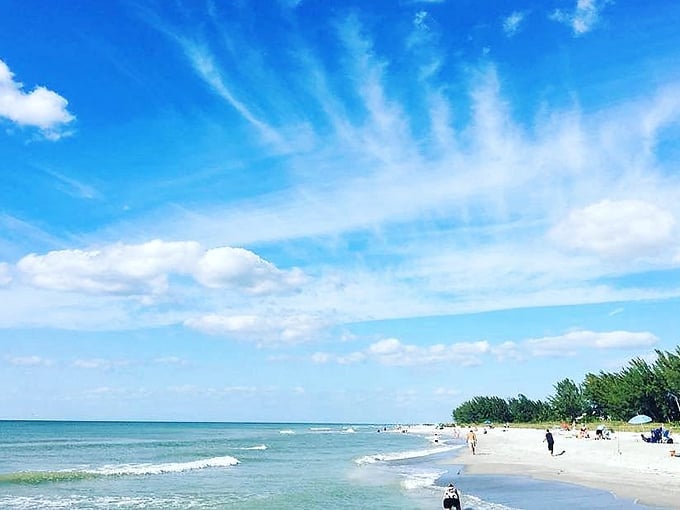Beach bliss in full swing! Captiva's shores are where "busy" means deciding between a dip in the ocean or a stroll along the sand.