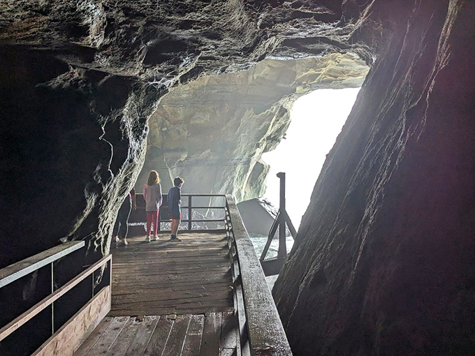 Explorers young and old, united in awe. It's like watching the cast of 'The Goonies' discover their first treasure &ndash; pure magic.