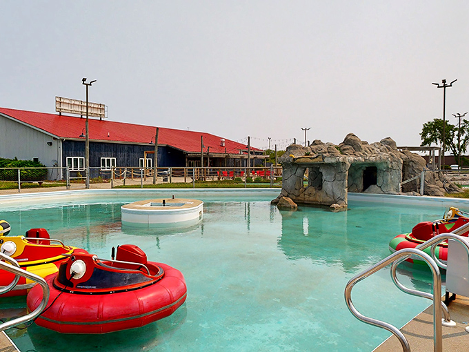 Splash into fun with these bumper boats! It's like playing bumper cars, but with the added excitement of potentially getting soaked. Remember, revenge is a dish best served wet.