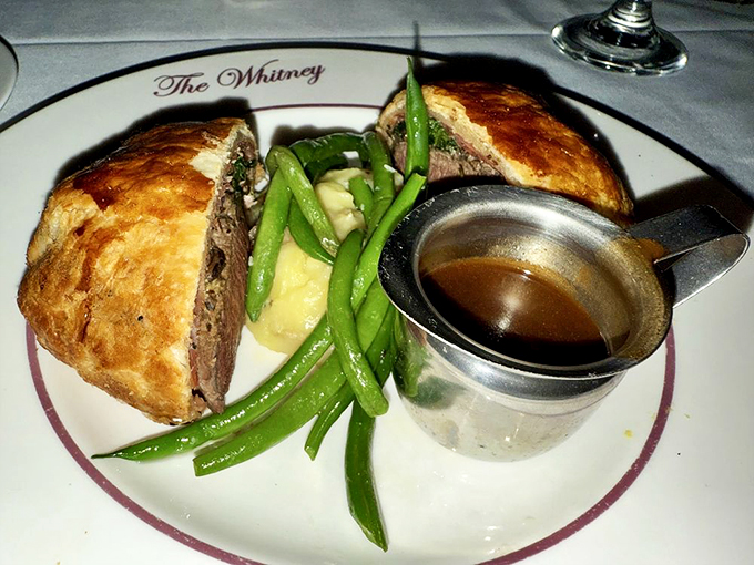 Beef Wellington, the James Bond of entrees &ndash; sophisticated, wrapped in a golden crust, and always dressed to impress.