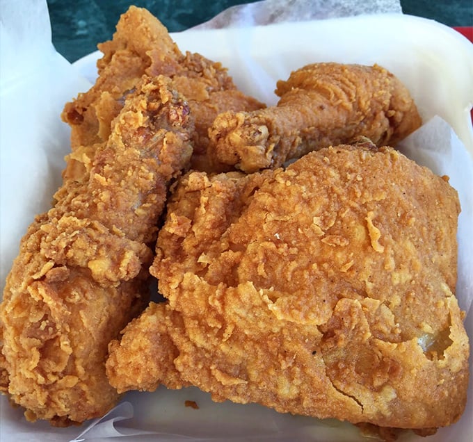 Golden-brown perfection! These crispy morsels are what chicken dreams are made of &ndash; a symphony of crunch and juiciness in every heavenly bite.