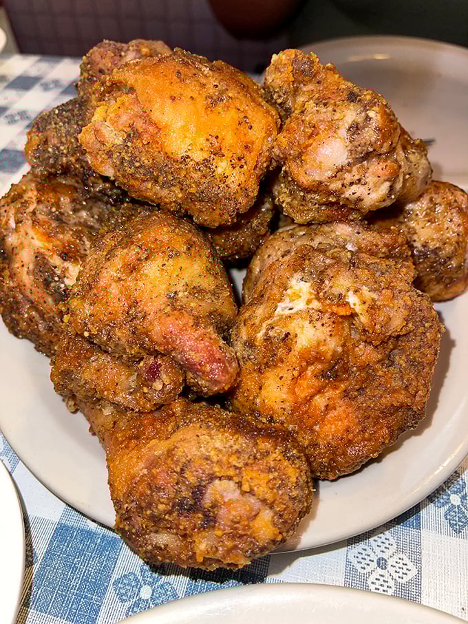 Golden-brown perfection! These crispy morsels are so good, they might just make Colonel Sanders hang up his apron in defeat.