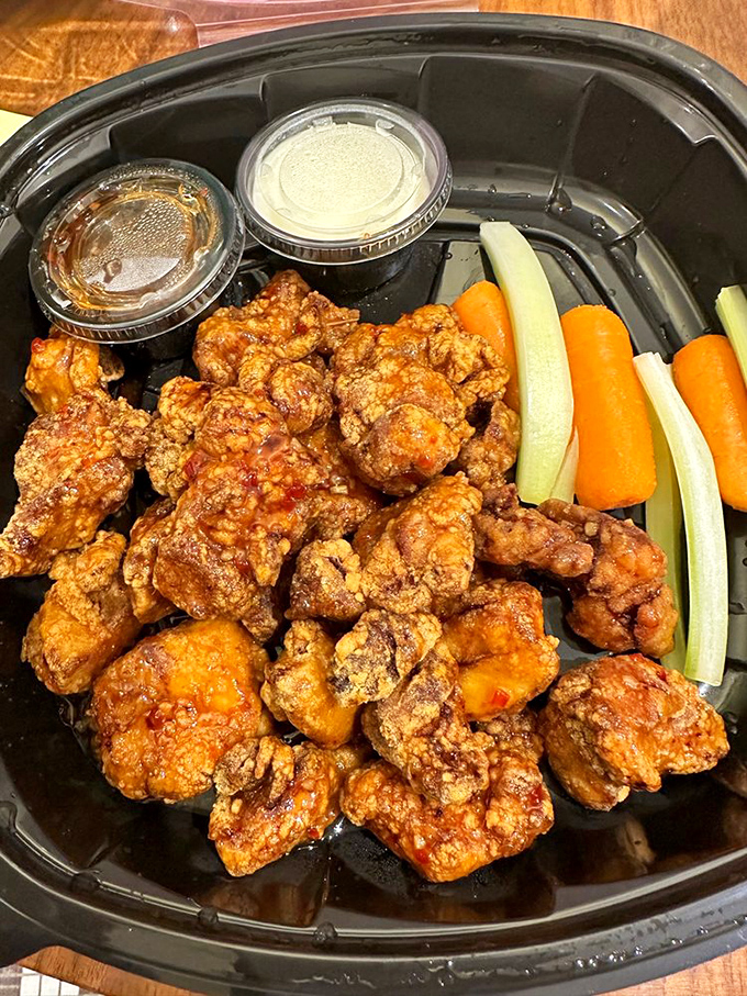 These aren't just chicken bites, they're flavor grenades. Brace yourself for a taste explosion that'll make your taste buds do the cha-cha.