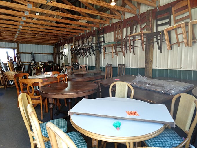 From mid-century modern to "what century is that from?" The furniture section is a time-traveling adventure for your living room.