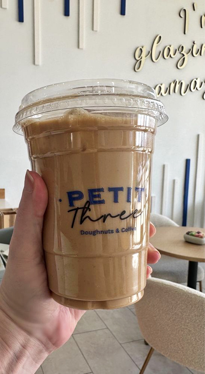 Iced Horchata Latte: Summer in a cup! This creamy, cinnamon-kissed concoction is like a cool breeze on a hot Illinois day.