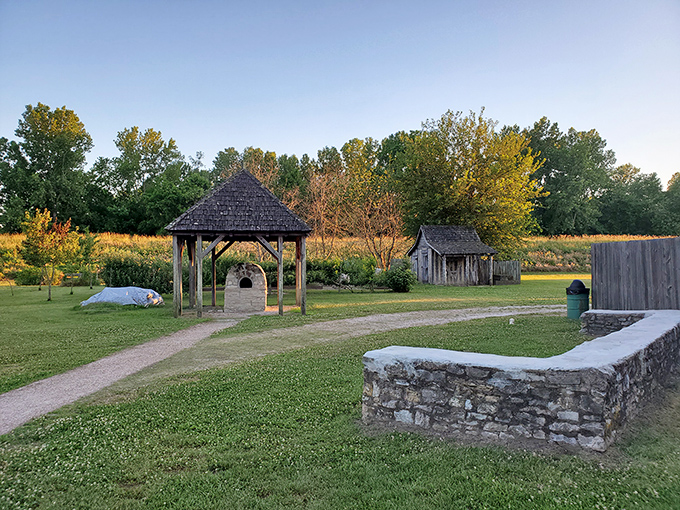 "Step inside and feel the weight of history on your shoulders. It's like walking onto the set of 'Outlander,' but with 100% less kilts and 100% more Midwest charm."