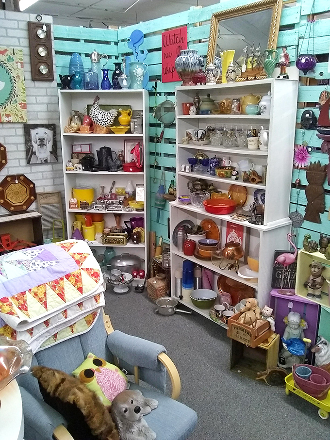 From kitschy to classy, Bart's kitchenware section is a cook's dream and a collector's delight. That avocado green blender? Pure '70s magic!