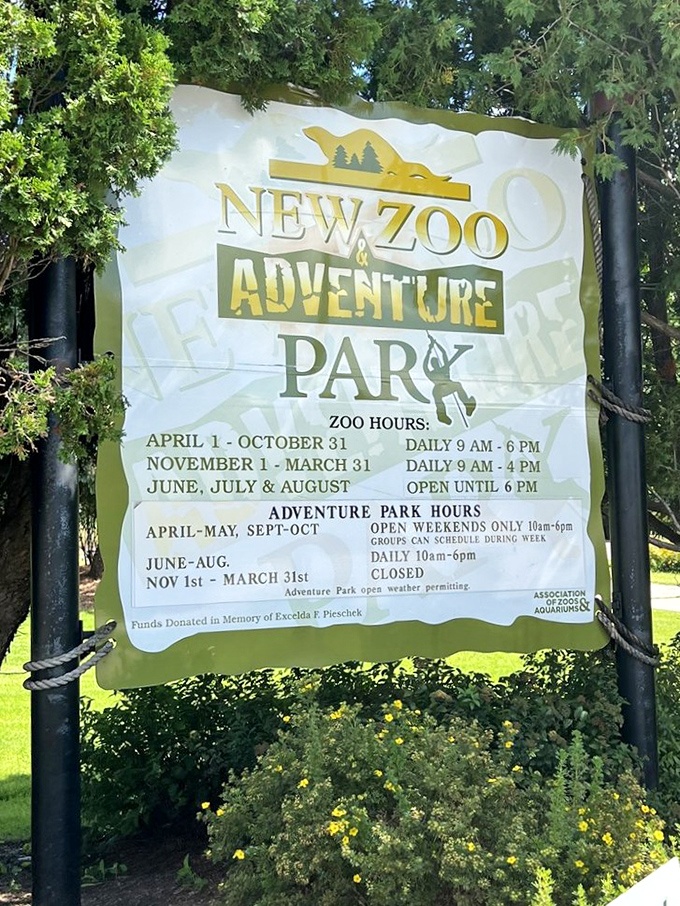 Mother Nature's calendar is on display! Plan your visit wisely, or you might miss the llamas' summer luau.