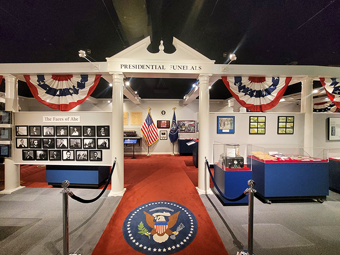 Hail to the chief's final journey. The Presidential Funerals exhibit gives new meaning to 'Oval Office.