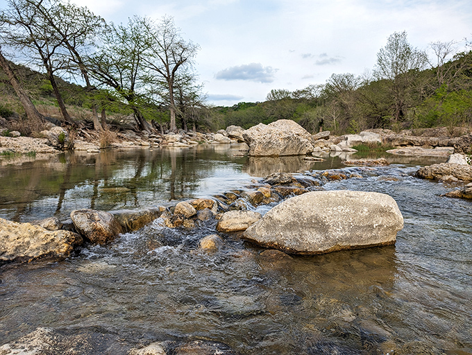 River of dreams! This gentle flow is Texas's version of the fountain of youth &ndash; minus the eternal life, plus some really cool rocks.