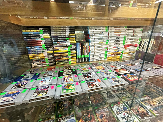 Calling all pixelated heroes and 8-bit adventurers! This gaming goldmine is where Mario meets his maker and Pac-Man comes out of retirement. It's a high score in nostalgia.