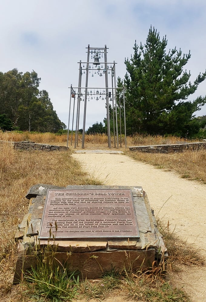 The Children's Bell Tower: A melodious tribute that rings with hope. It's like wind chimes, but with extra soul.