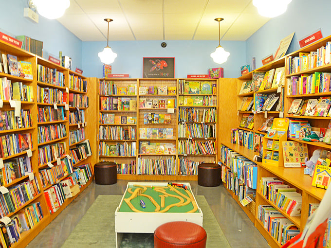 "Calling all young adventurers! This kids' corner is a gateway to imagination. It's like Disneyland for the mind, minus the long lines and overpriced mouse ears."