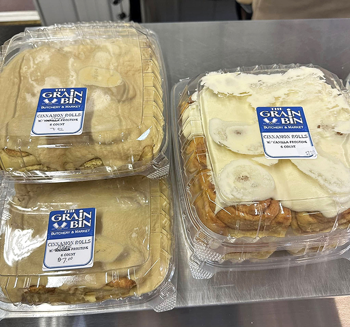 Cinnamon roll nirvana! These gooey delights look so good, they might just replace the traditional birthday cake.