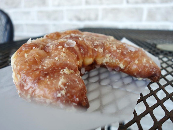 Holy croissant, Batman! This golden, flaky masterpiece looks like it could star in its own French pastry blockbuster.