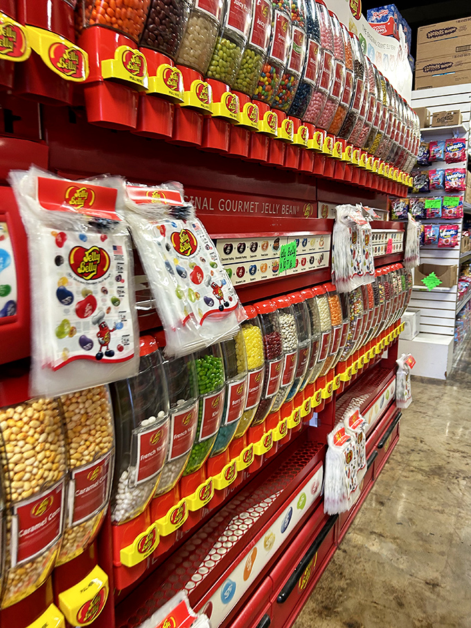 Jelly beans, jelly beans, as far as the eye can see! It's a rainbow you can taste, with flavors that'll make your taste buds do the cha-cha.