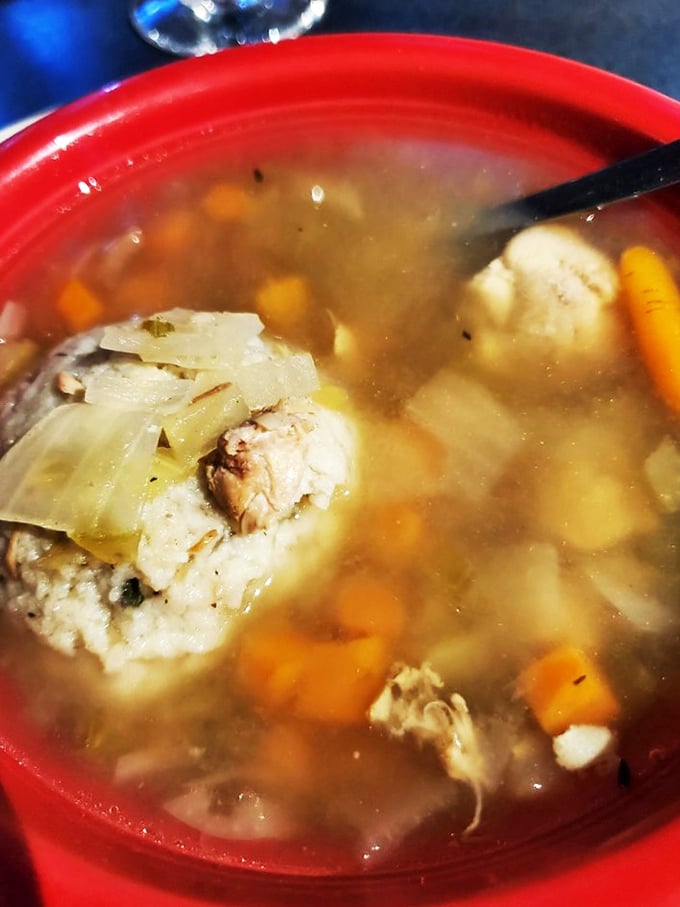 Float like a butterfly, sting like a… matzo ball? This soup's got more soul than James Brown and enough warmth to melt a Minnesota winter.