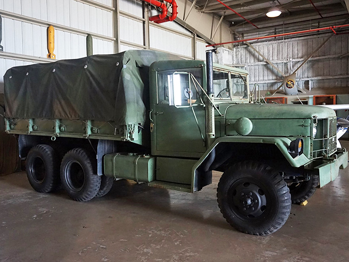 Who needs a sports car when you can cruise in this bad boy? It's the ultimate off-road vehicle for your imaginary secret missions.