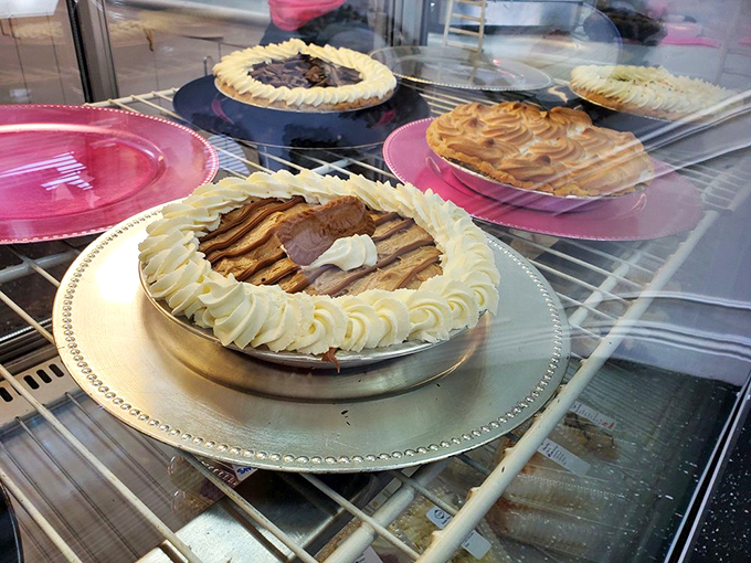 Who said perfection was impossible? This pot pie looks like it could solve world peace, one comforting bite at a time.