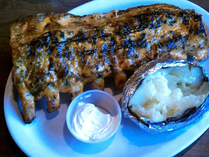 Holy schnitzel, would you look at those ribs? They're so tender, they practically fall off the bone with a stern glance.