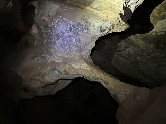 Mother Nature's abstract art gallery. These formations took millennia to perfect &ndash; talk about a patient artist!