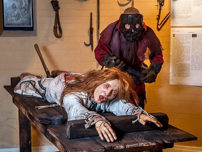 Stretch your imagination, not your limbs! This medieval rack is a stark reminder of how far we've come in conflict resolution.