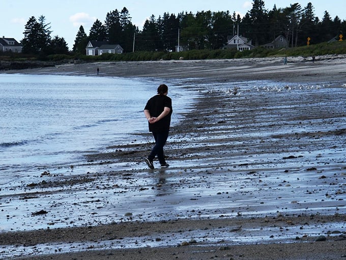 Solitude seeker's paradise. One person, endless shoreline. It's the perfect spot for those 'long walk on the beach' moments you've always dreamed about, minus the cheesy dating profile.