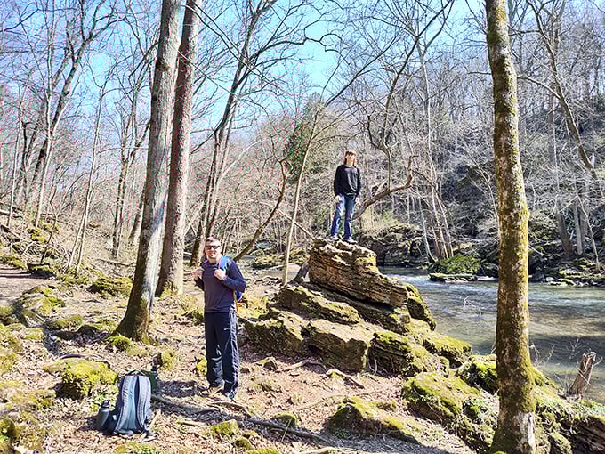 "Rock stars of the great outdoors! These intrepid explorers are living proof that the best selfies don't need filters."