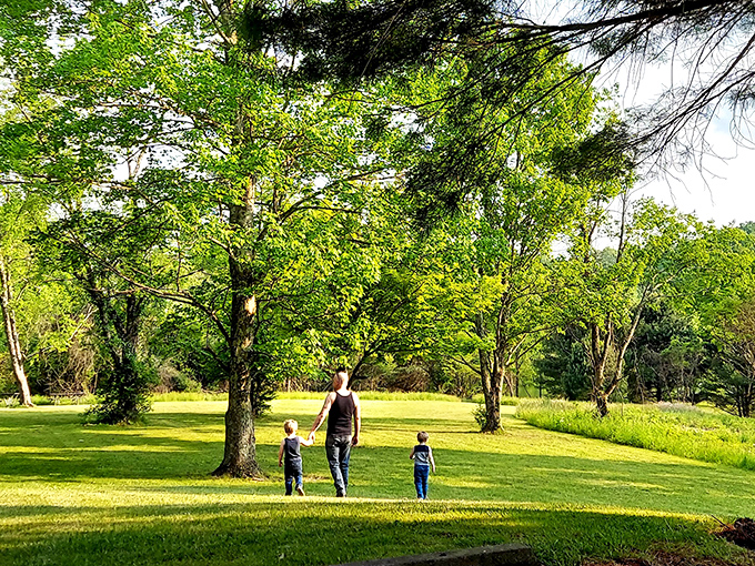 Family bonding, nature style! Watch as generations come together, creating memories that'll last longer than the grass stains on their jeans.