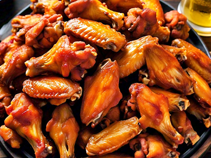 Wings so saucy, they'd make Buffalo blush. These little flavor bombs are like a party for your taste buds &ndash; no RSVP required.