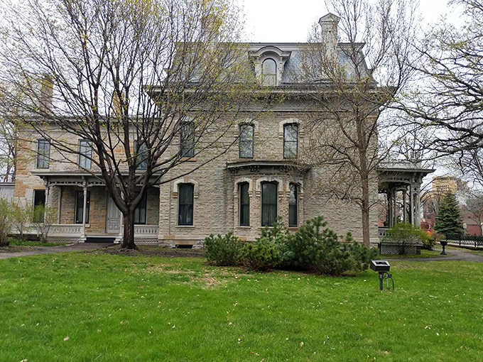 Alexander Ramsey House: Victorian charm meets Midwest hospitality. This limestone lady's been turning heads since before your great-grandma was born!