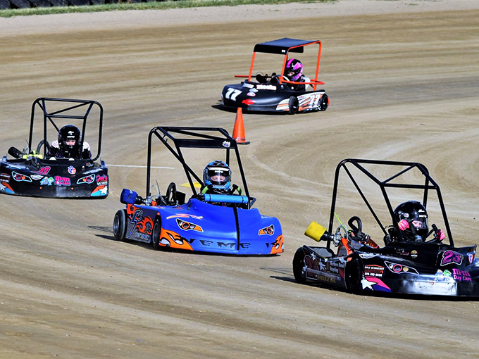 Sun's out, fun's out! Atwater Karting Speedway: where "Sunday driver" meets "Speed Racer" under the big Minnesota sky.