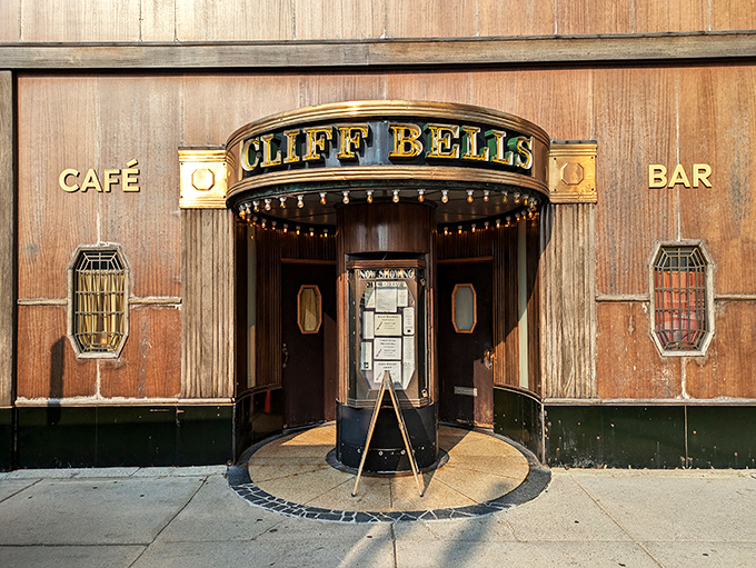 Jazz Age elegance in full swing! Cliff Bell's art deco curves and warm lighting set the stage for a night of vintage vibes.