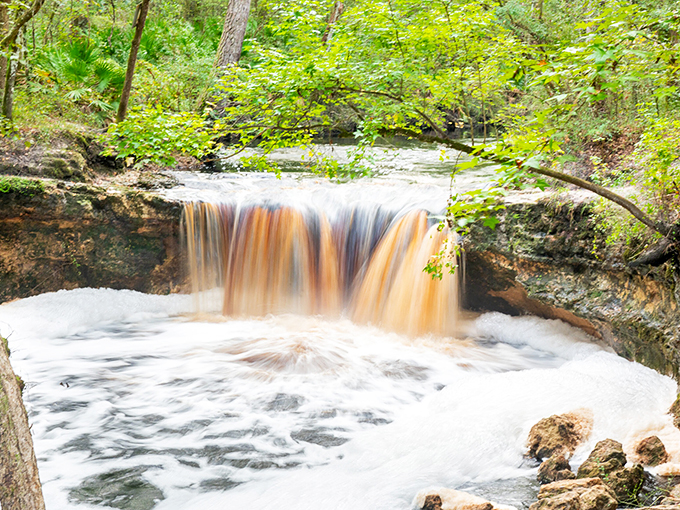 Small but mighty! This charming waterfall proves that sometimes the best things come in pocket-sized packages &ndash; no skyscraper status needed.