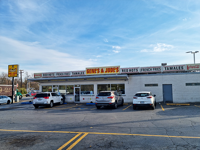 Gene & Jude's: Where hot dogs go to become legends. No ketchup allowed &ndash; this is serious Chicago business!