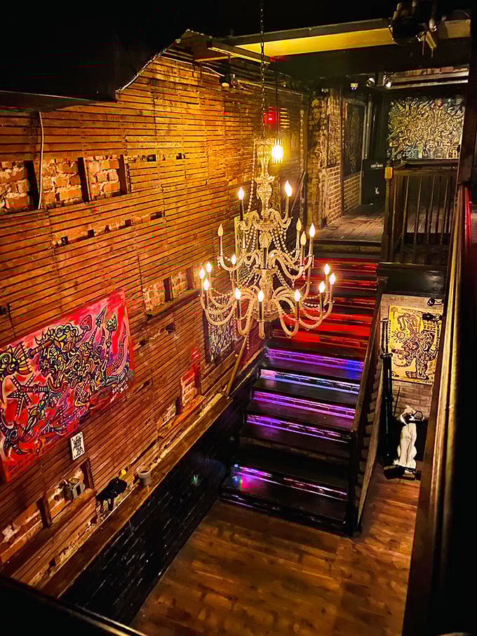 Hanson's Shoe Repair: Where the only thing getting fixed is your mood. This rooftop speakeasy is a sole-ful experience!