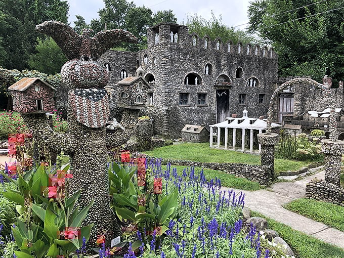 Hartman Rock Garden: Honey, I think we took a wrong turn at Lilliput! This whimsical wonderland of miniature stone structures is a testament to Depression-era creativity.