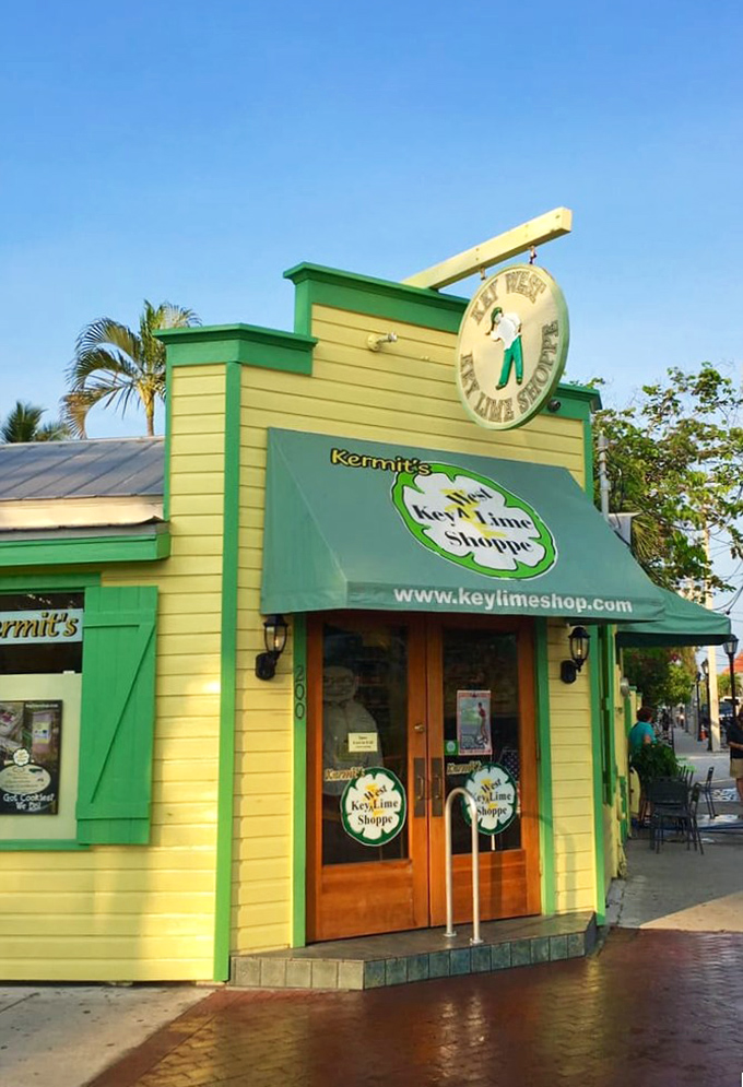 Kermit's: Key West in a slice! This cheery yellow building is like a beacon for lime lovers and pie enthusiasts alike.