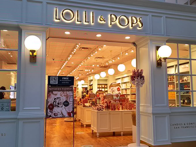 Lolli and Pops: Where candy goes glam! It's like Willy Wonka opened a boutique in Beverly Hills, and we're here for it.