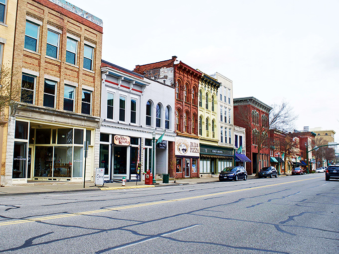 Marietta: Where the rivers meet and history flows. The charming downtown looks like it's waiting for Mark Twain to stroll by.