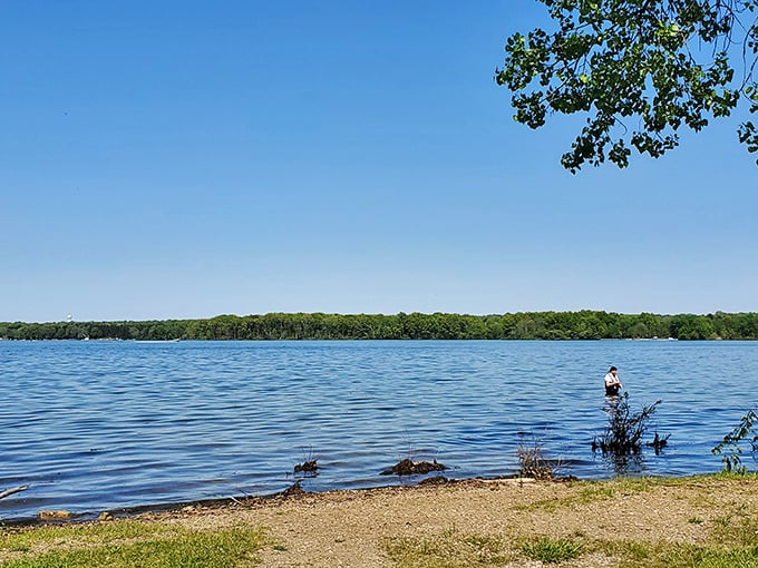 Mosquito Lake's misnomer: Don't let the name bug you – this beach is all about relaxation, not itchy bites.
