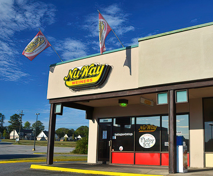 Nu-Way Weiners: Where 'i' comes before 'e', and flavor comes before everything else! This Macon staple is a colorful blast from the past.