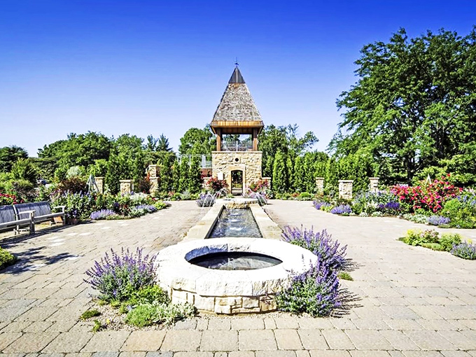 Nature's masterpiece or Mother Earth's spa day? Olbrich Gardens is where flowers go to show off and humans go to forget about winter.