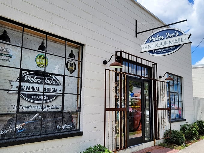 "Picker Joe's: Where Savannah's past comes out to play. It's like your grandma's attic, but with price tags!"